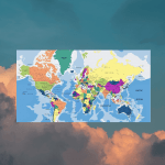 🗺️ Mapamundi político para imprimir descarga GRATUITA