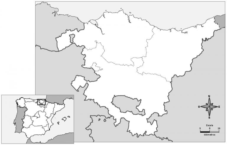 🗺️ Mapa de España mudo con comunidades autónomas en PDF