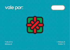 Plantilla vale regalo vacío 🎁 PDF GRATIS para imprimir