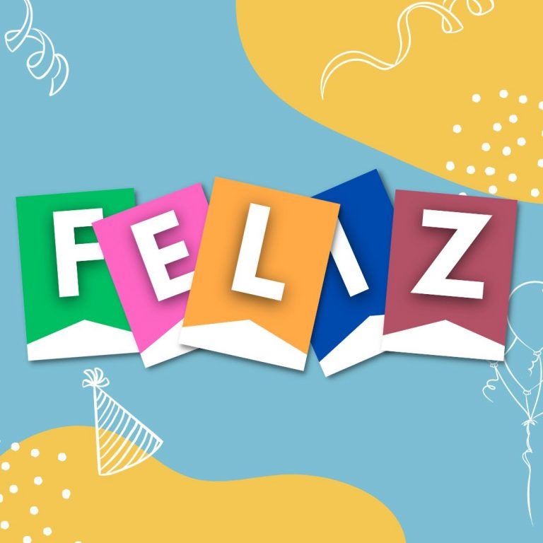 Moldes de letras de feliz cumpleaños para imprimir 🎉 PDF GRATIS