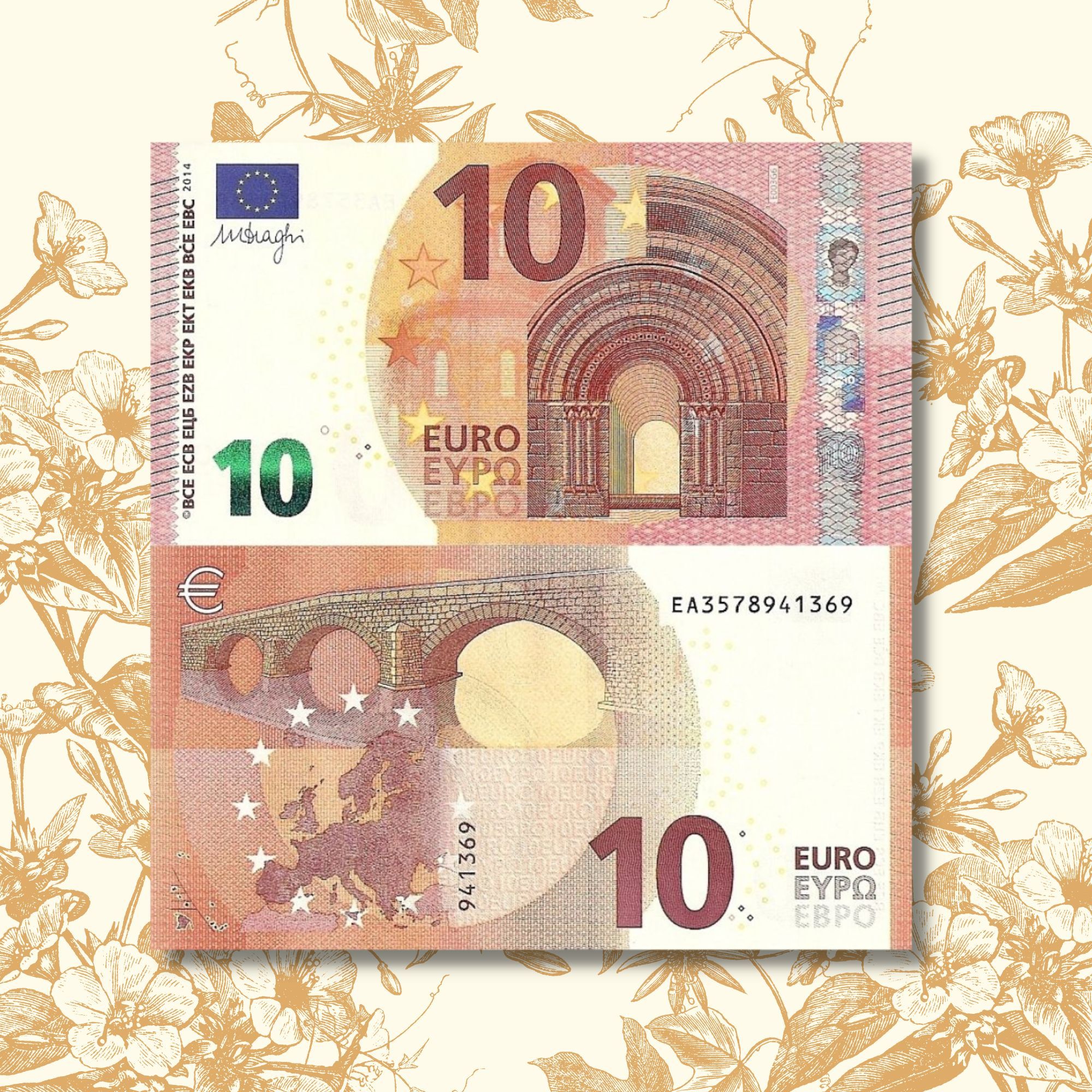 Billetes de euros para imprimir en PDF 💶 Descargables GRATIS