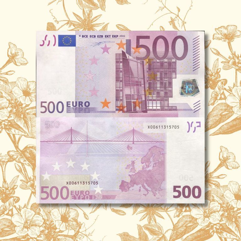Billetes de euros para imprimir en PDF 💶 Descargables GRATIS