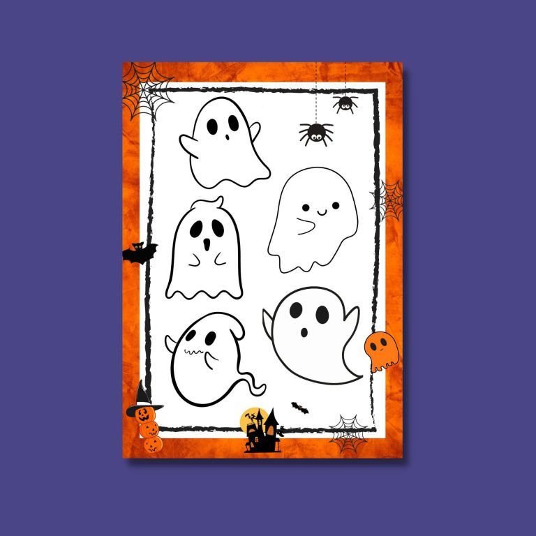 Decoración Halloween para imprimir en PDF 🎃 Descarga gratuita
