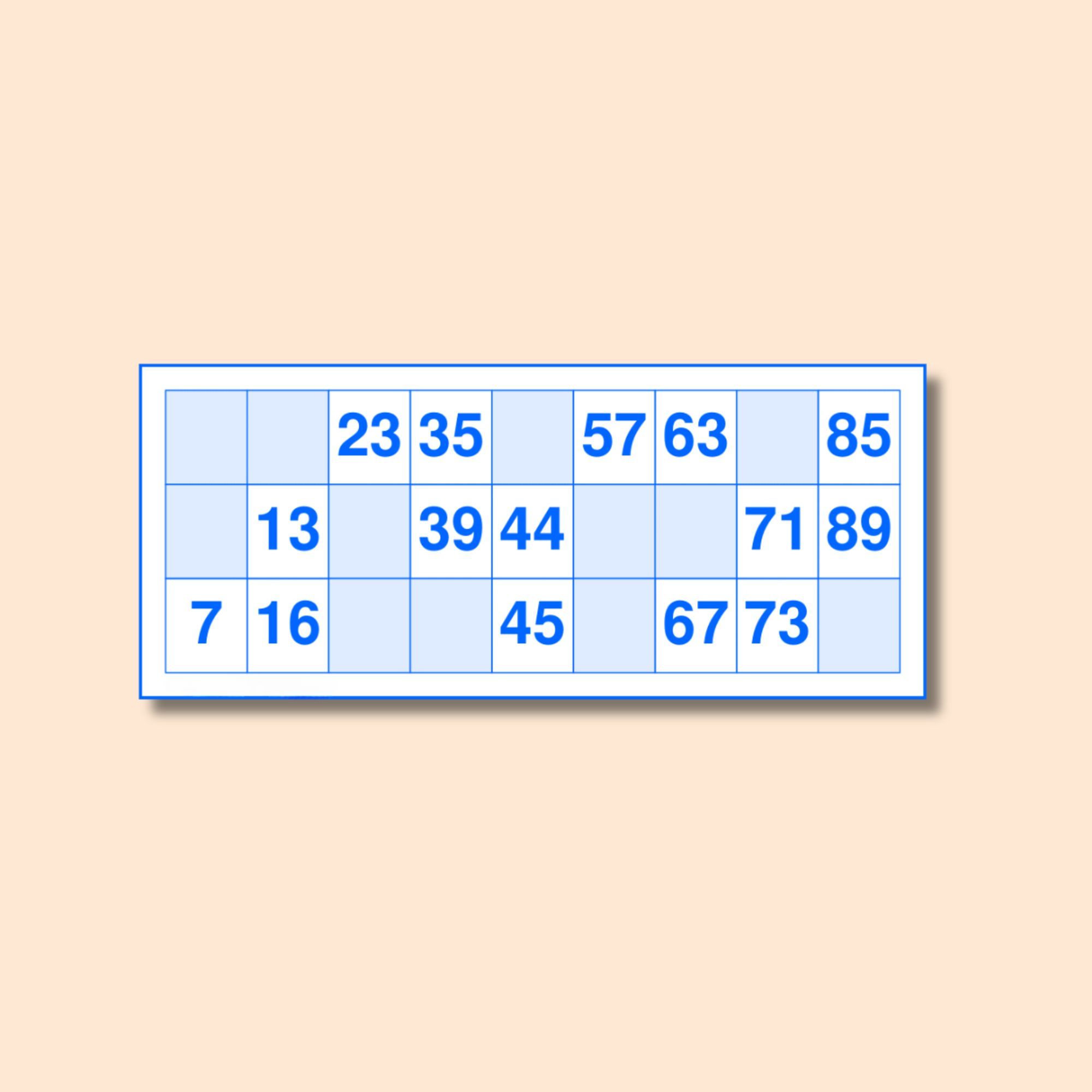 Cartones bingo para imprimir 💰 GRATIS en PDF
