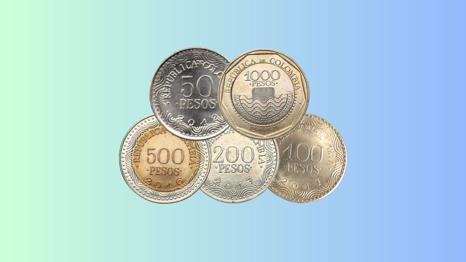 💵 Billetes y monedas de pesos colombianos para imprimir en PDF